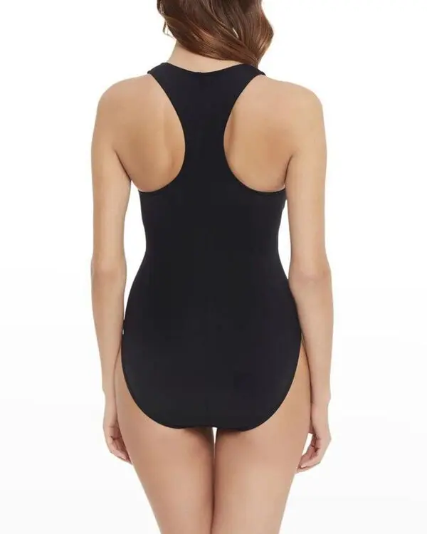 Magicsuit Moto Chic Sean One-piece Swimsuit - Onyx