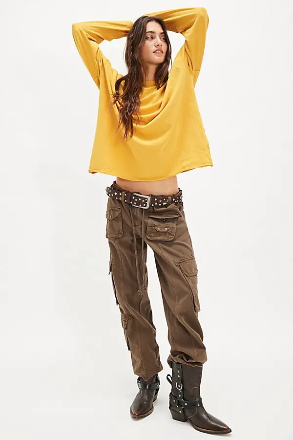 Free People Pull-on Cargo Pants