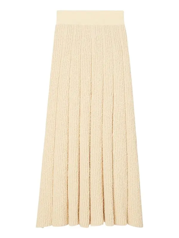 Tory Burch Ribbed Knit Skirt