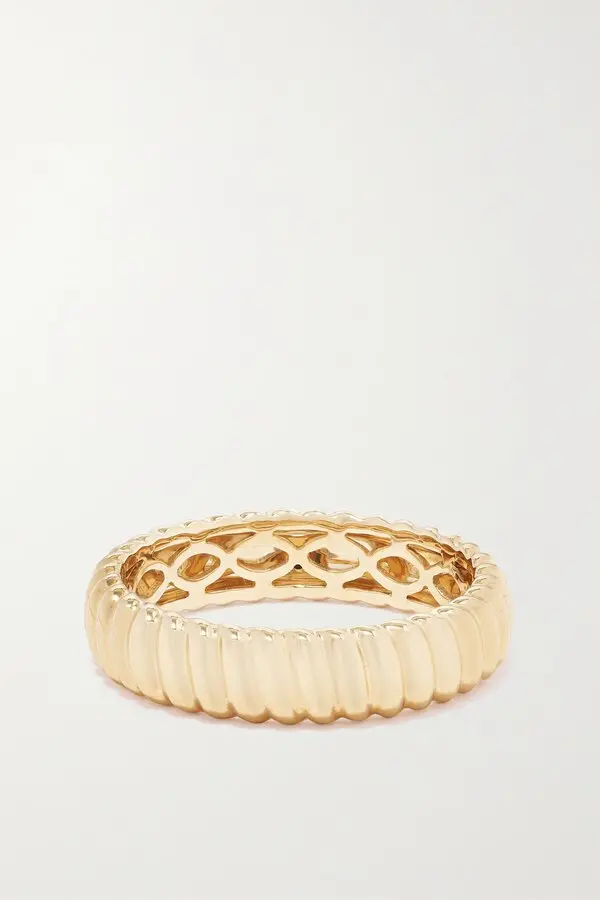 ANITA KO Zoe 18-karat Band Ring - Gold