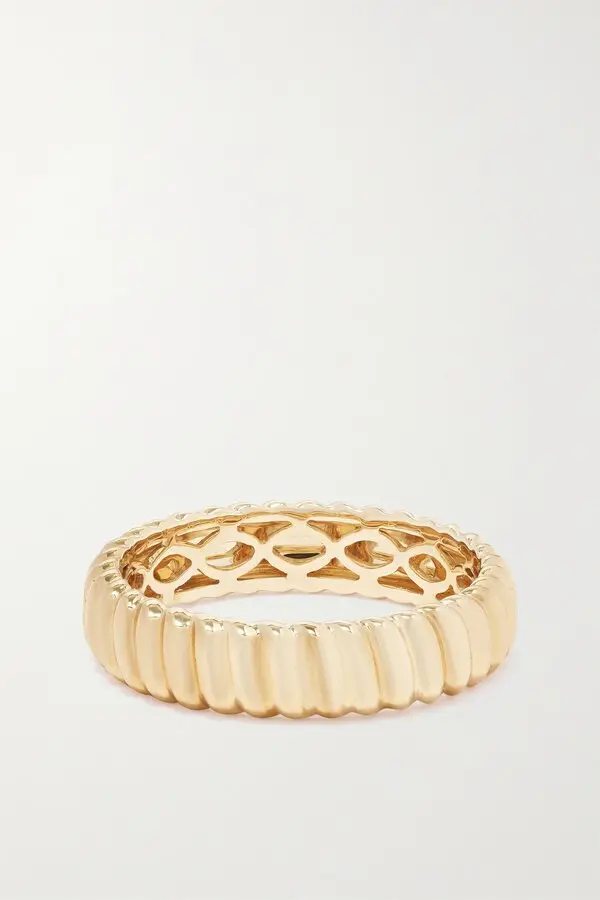 ANITA KO Zoe 18-karat Band Ring - Gold