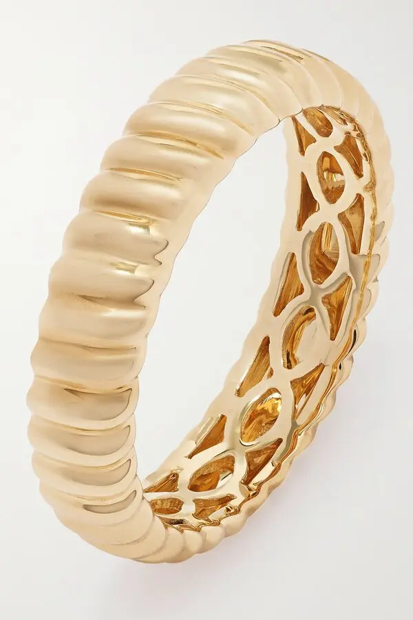 ANITA KO Zoe 18-karat Band Ring - Gold