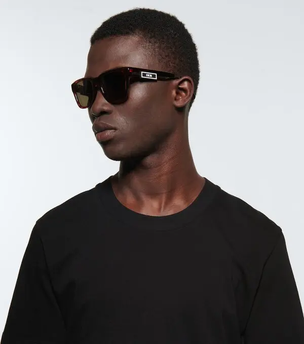 Dior Square Sunglasses - Brown