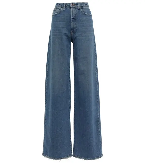 3x1 Flip High-rise Wide-leg Jeans