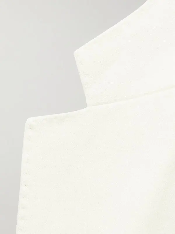 UMIT BENAN Double-breasted Linen Blazer
