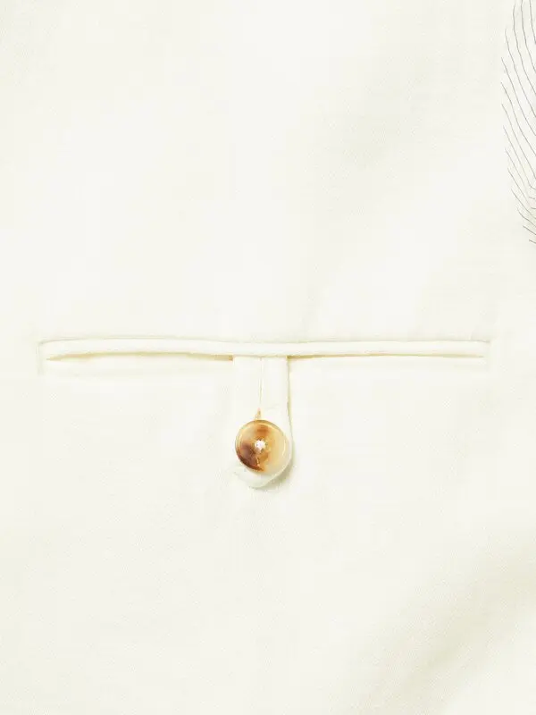 UMIT BENAN Double-breasted Linen Blazer