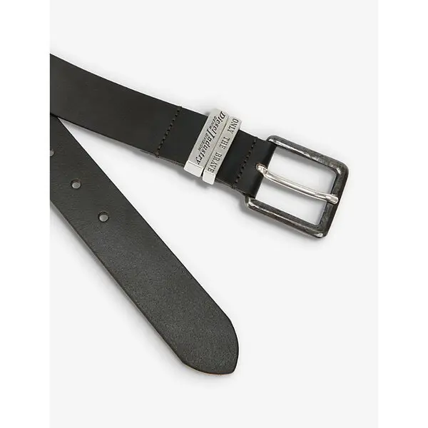 DIESEL® B-guarantee Leather Belt