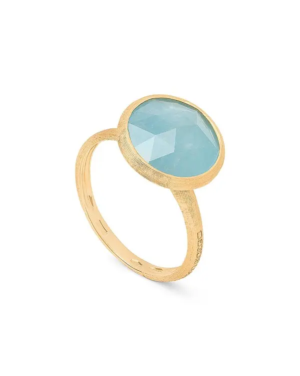 Marco Bicego Jaipur Aquamarine Ring - Gold/aquamarine