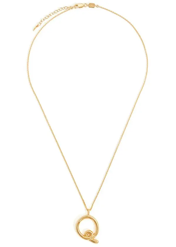 MISSOMA Q Initial Necklace - Gold
