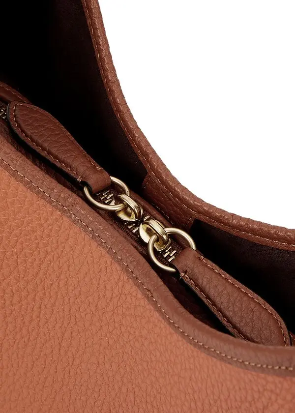 COACH Lori Leather And Suede Shoulder Bag
