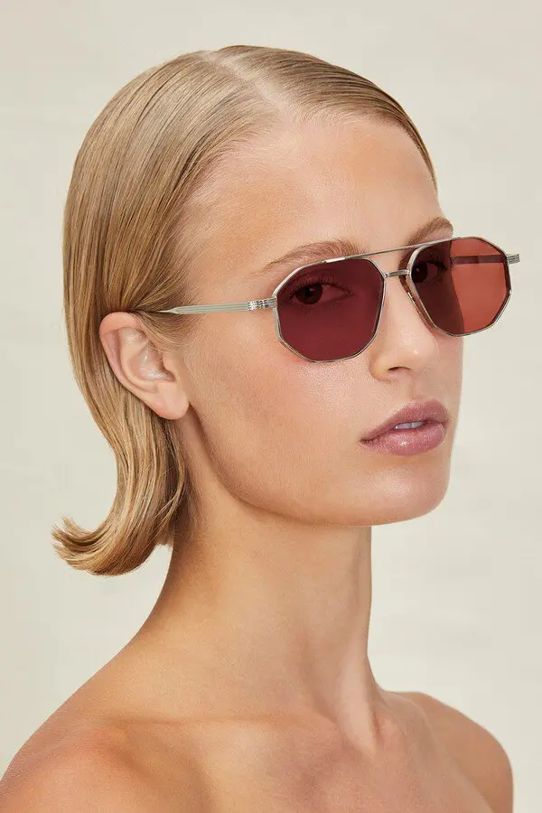Devon Windsor Cairo Sunglasses - Red