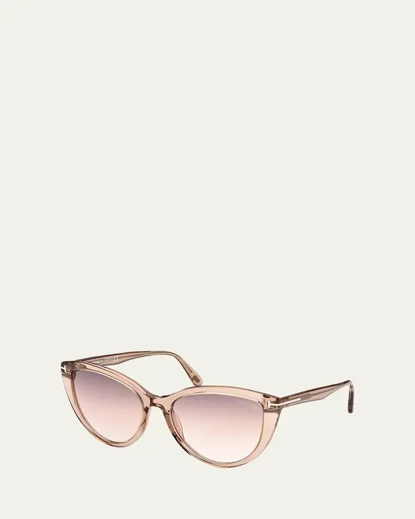 TOM FORD Isabella Cat-eye Sunglasses - Brown