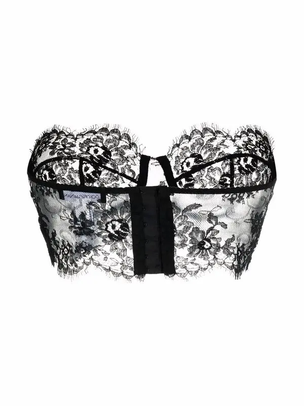 Dolce & Gabbana Strapless Lace Bralette