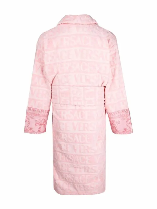 Versace I Love Baroque Bathrobe - Pink