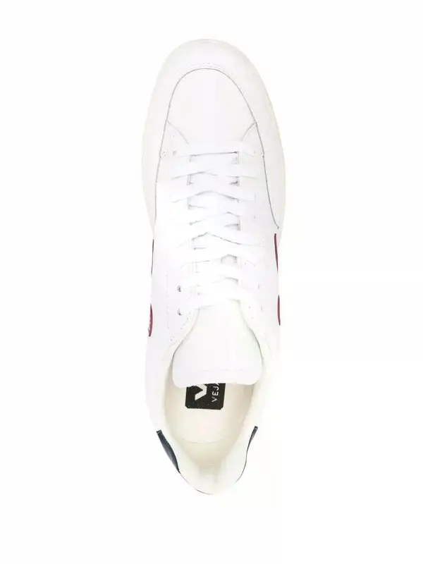 VEJA V-12 Panelled Sneakers - White
