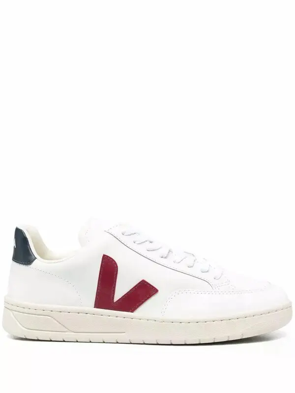 VEJA V-12 Panelled Sneakers - White