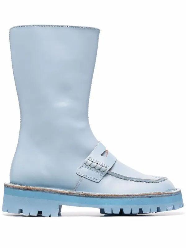 Camper Eki Mid-calf Boots - Blue