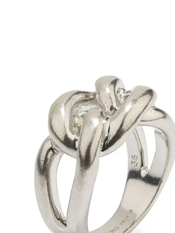 GOOSSENS Lhassa Chain-link Ring - Silver