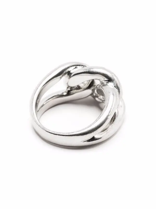GOOSSENS Lhassa Chain-link Ring - Silver