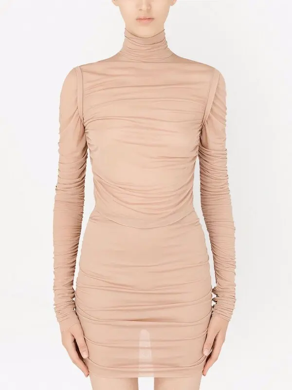 Dolce & Gabbana Long-sleeve Draped Top