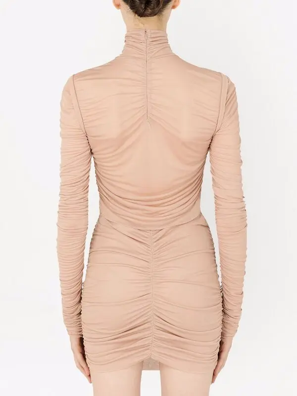 Dolce & Gabbana Long-sleeve Draped Top