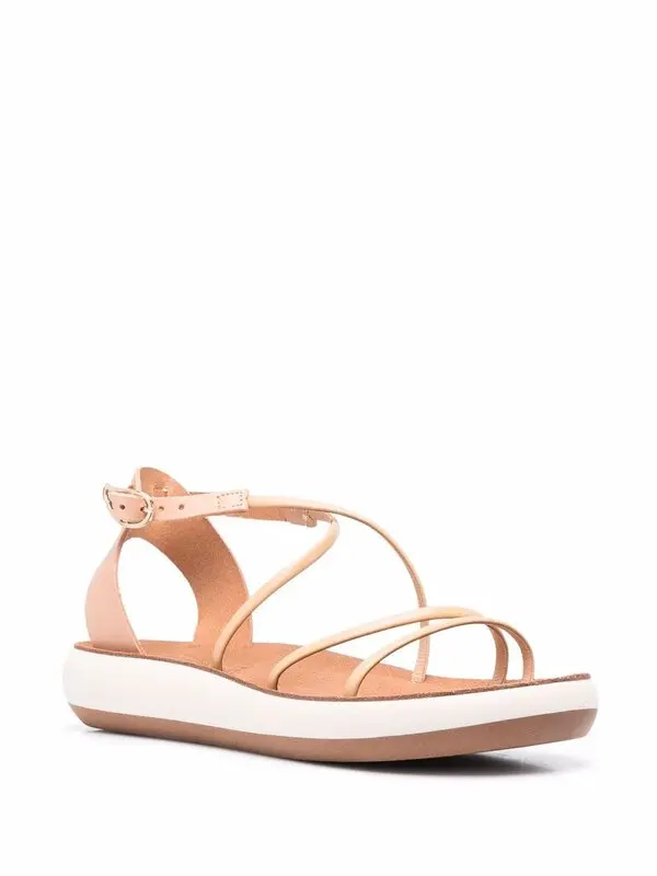 ANCIENT GREEK SANDALS Anastasia Strappy Sandals - Neutrals