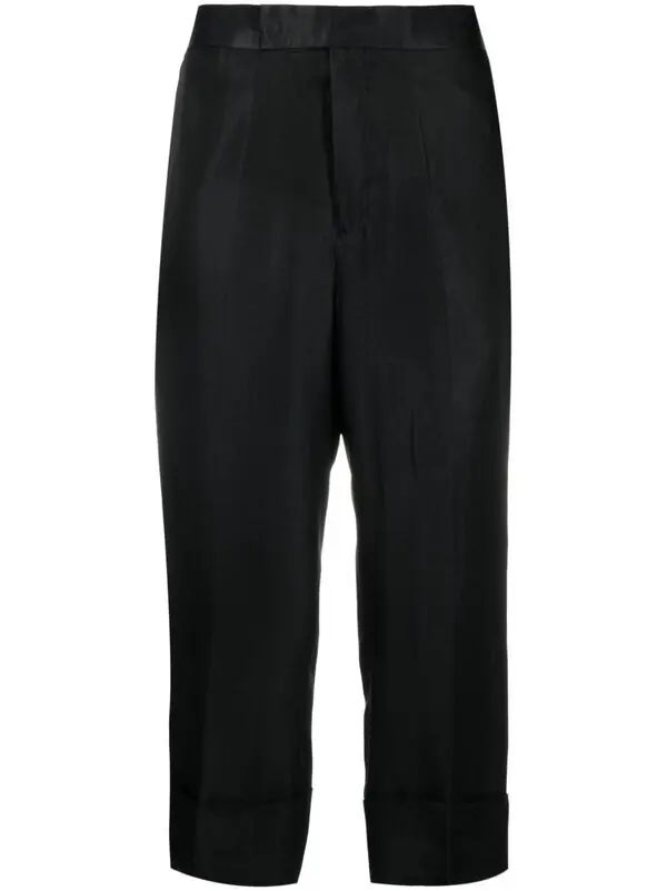 SAPIO Cropped Tailored Trousers