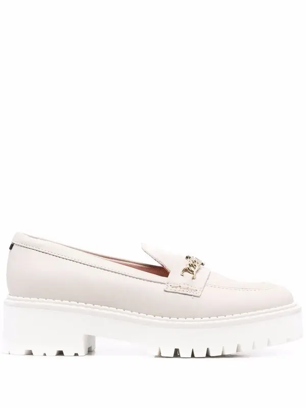 Tommy Hilfiger Horsebit-detail Chunky Loafers - Neutrals