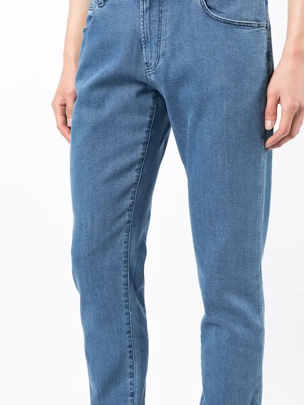 Giorgio Armani Straight-leg Jeans - Blue