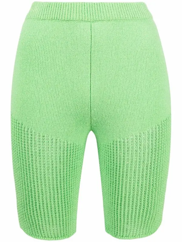 Nanushka Crochet Cycling Shorts