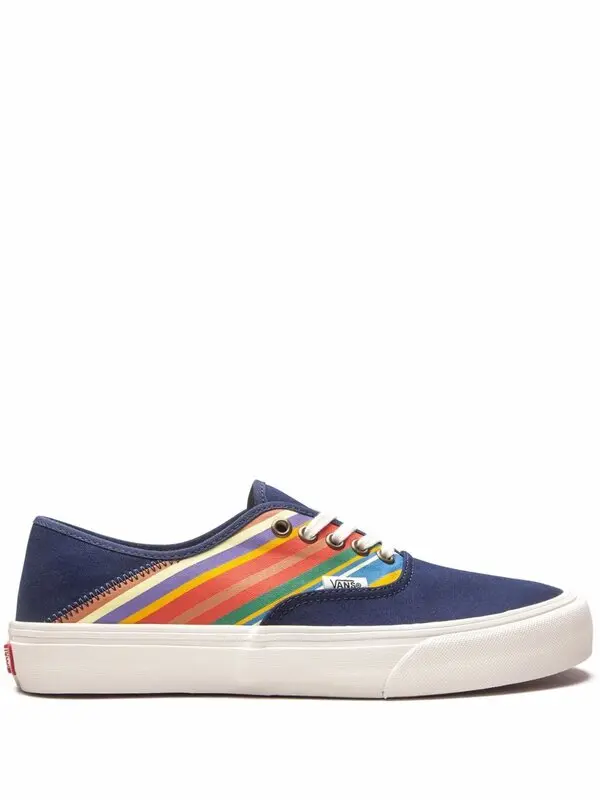 VANS Authentic Retro Stripes Sneakers - Blue