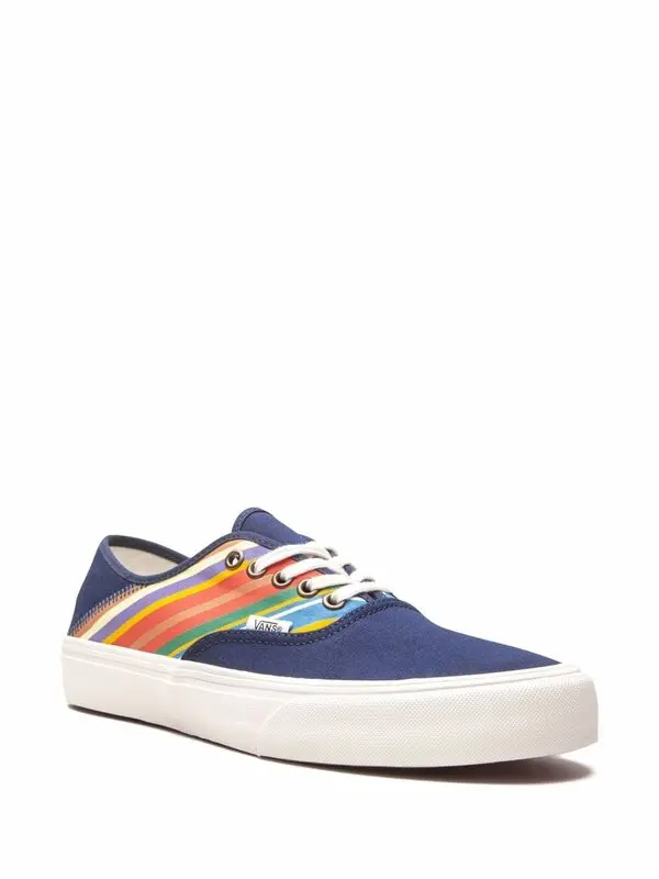 VANS Authentic Retro Stripes Sneakers - Blue