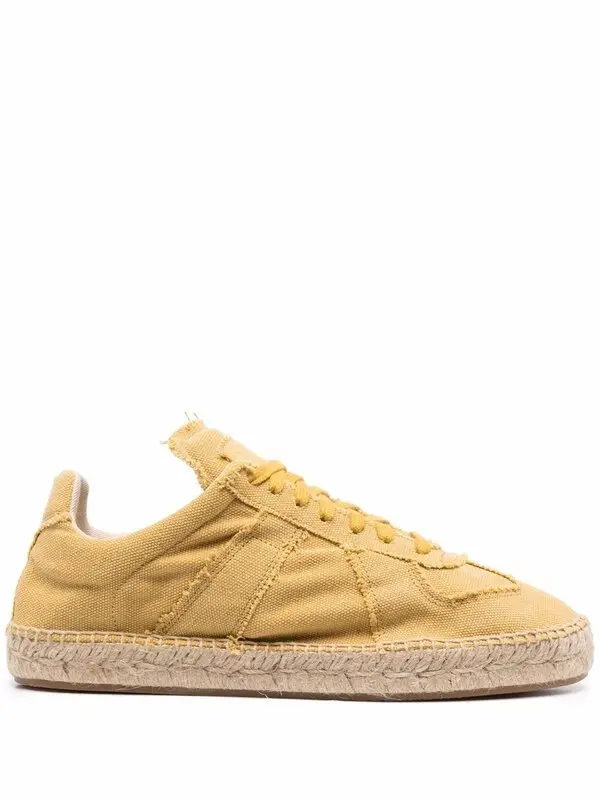 MAISON MARGIELA Jute Espadrille-sole Sneakers