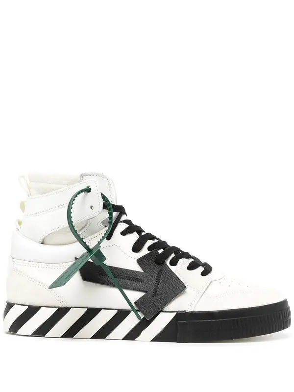 Off-White Vulcanized High-top Sneakers - White