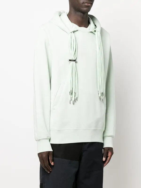 AMBUSH Multicord Logo-print Hoodie - Green