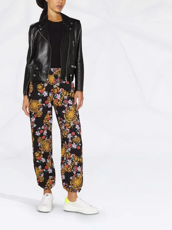 Versace Sun Flower Garland Trousers