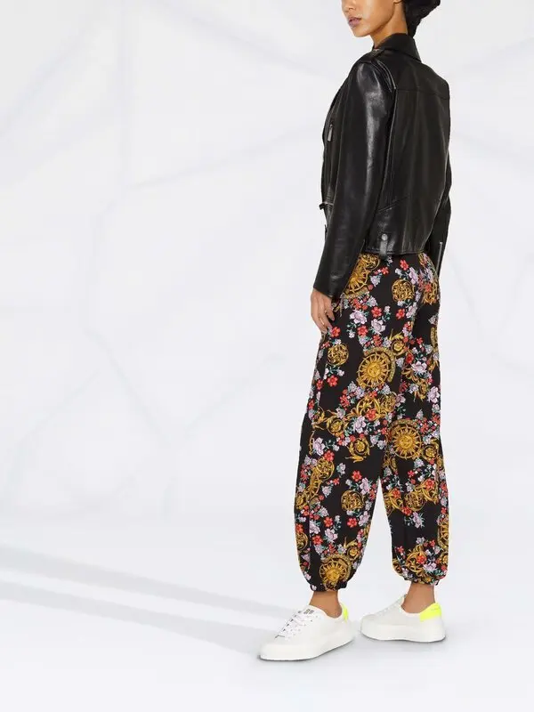 Versace Sun Flower Garland Trousers