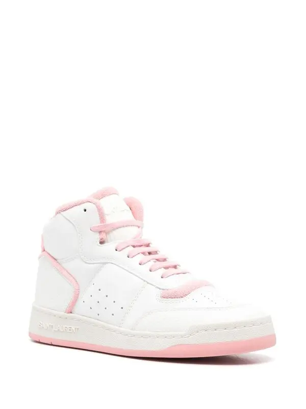 Saint Laurent Jefferson Sneakers - White