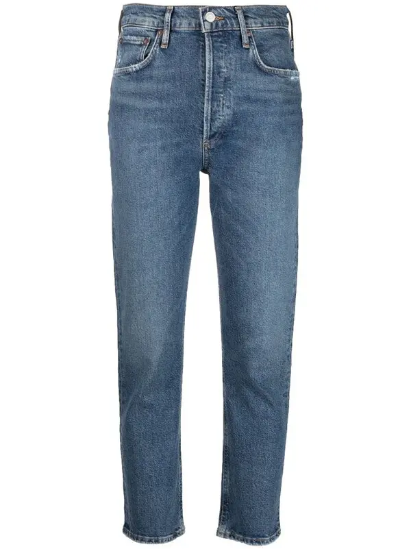 AGOLDE Cropped Denim Jeans