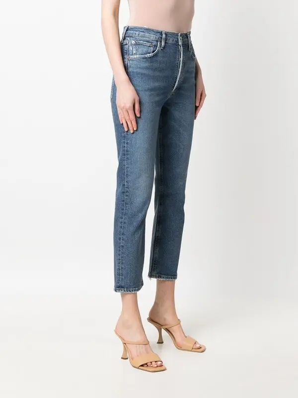 AGOLDE Cropped Denim Jeans