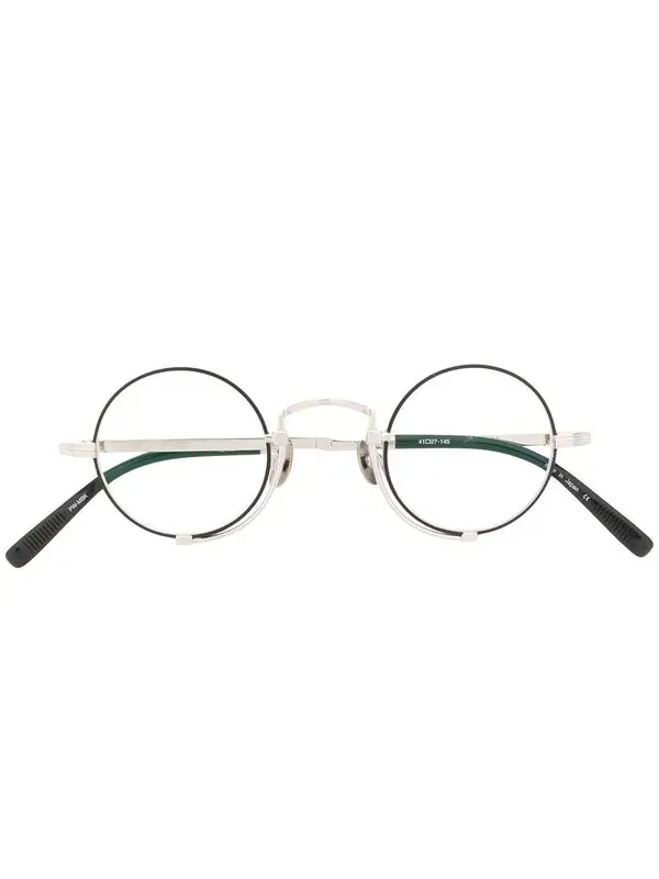Matsuda Round Framed Glasses - Metallic
