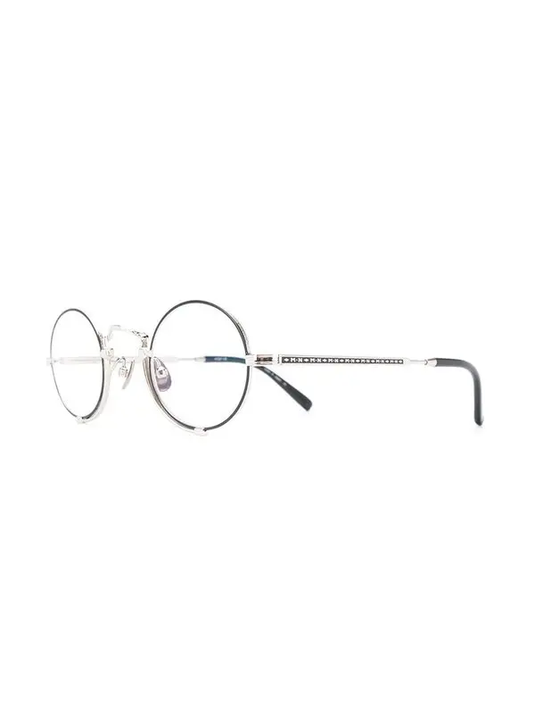 Matsuda Round Framed Glasses - Metallic