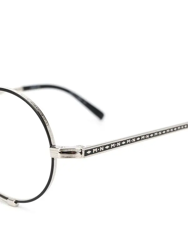 Matsuda Round Framed Glasses - Metallic