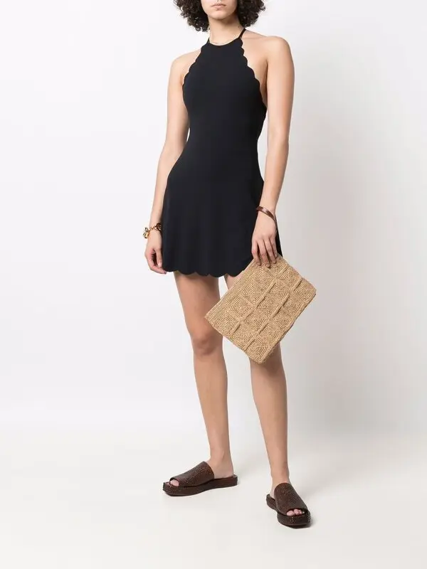 IBELIV Tanala Woven Clutch - Neutrals
