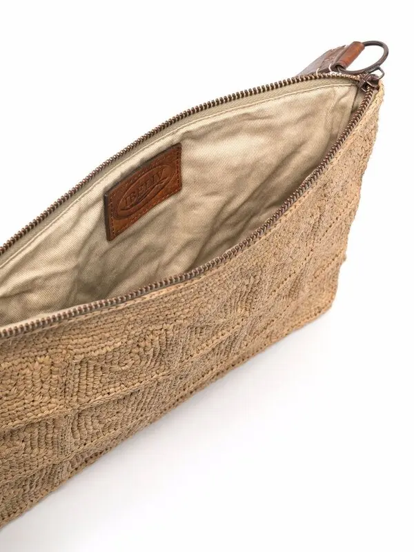 IBELIV Tanala Woven Clutch - Neutrals