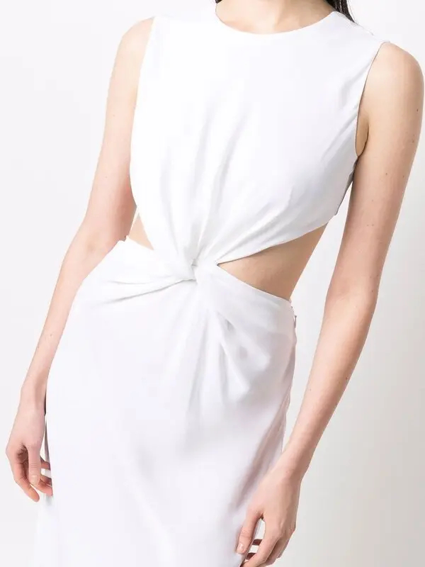 Alberta Ferretti Cut-out Long Dress