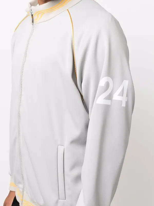 424 Zipped Track Jacket - Neutrals