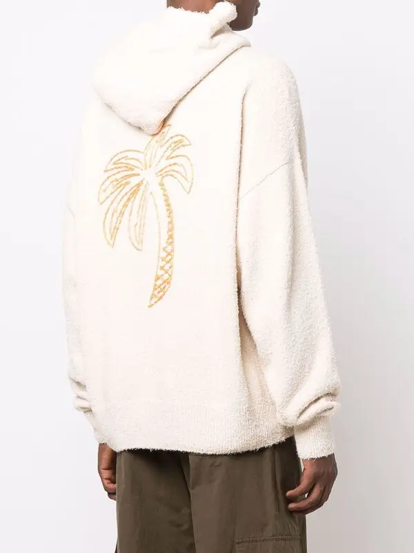 Palm Angels Palm-print Hoodie