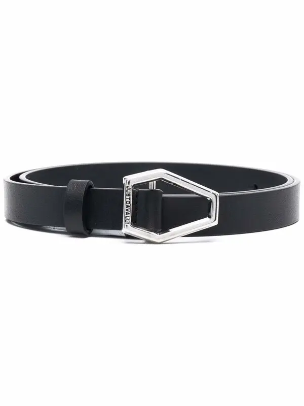 Roberto Cavalli Geometric Buckle Belt