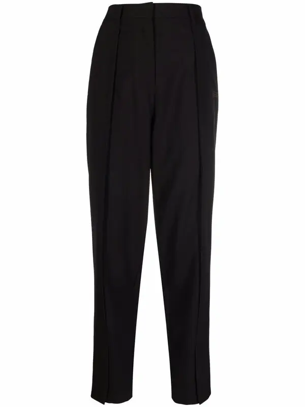 Off-White Logo-print Tailored Trousers